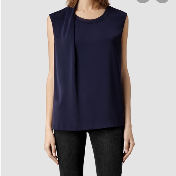 All Saints | Tops | Good Condition All Saints Halcyon Top | Poshmark